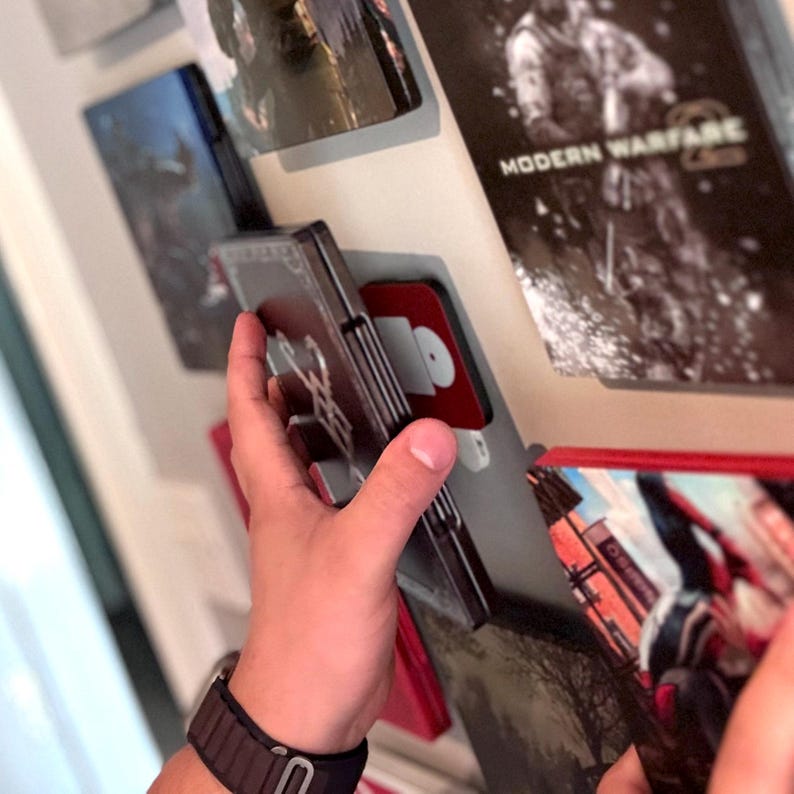 Maglevate - Magnetic Steelbook Wall Mount Display - Etsy UK