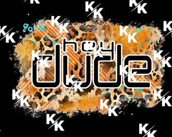 Hey Dude Aztec Digital Download, Dtf, Png - Etsy