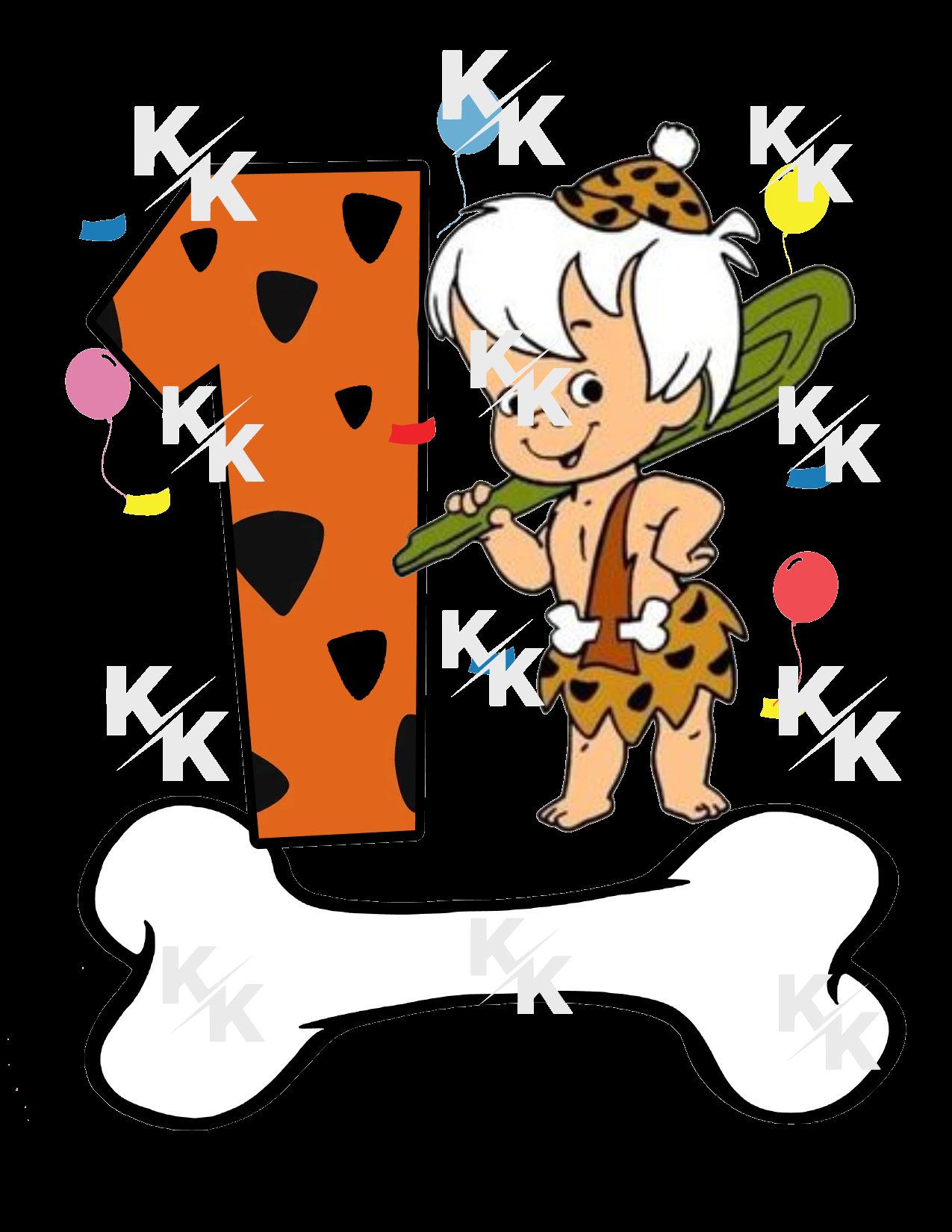 Bam Bam 1st Birthday, No Words, Sublimation, Digital Download, Png - Etsy
