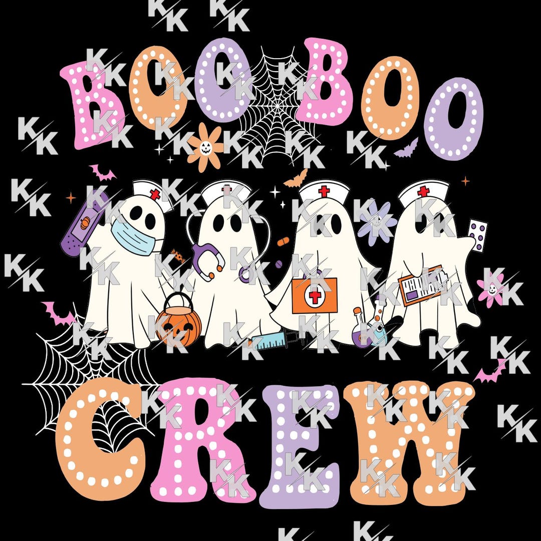 Boo Boo Crew Png - Etsy