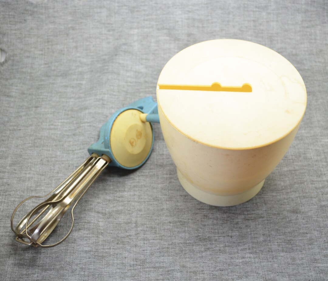 Vintage Mechanical Mixer Complete Set - Etsy