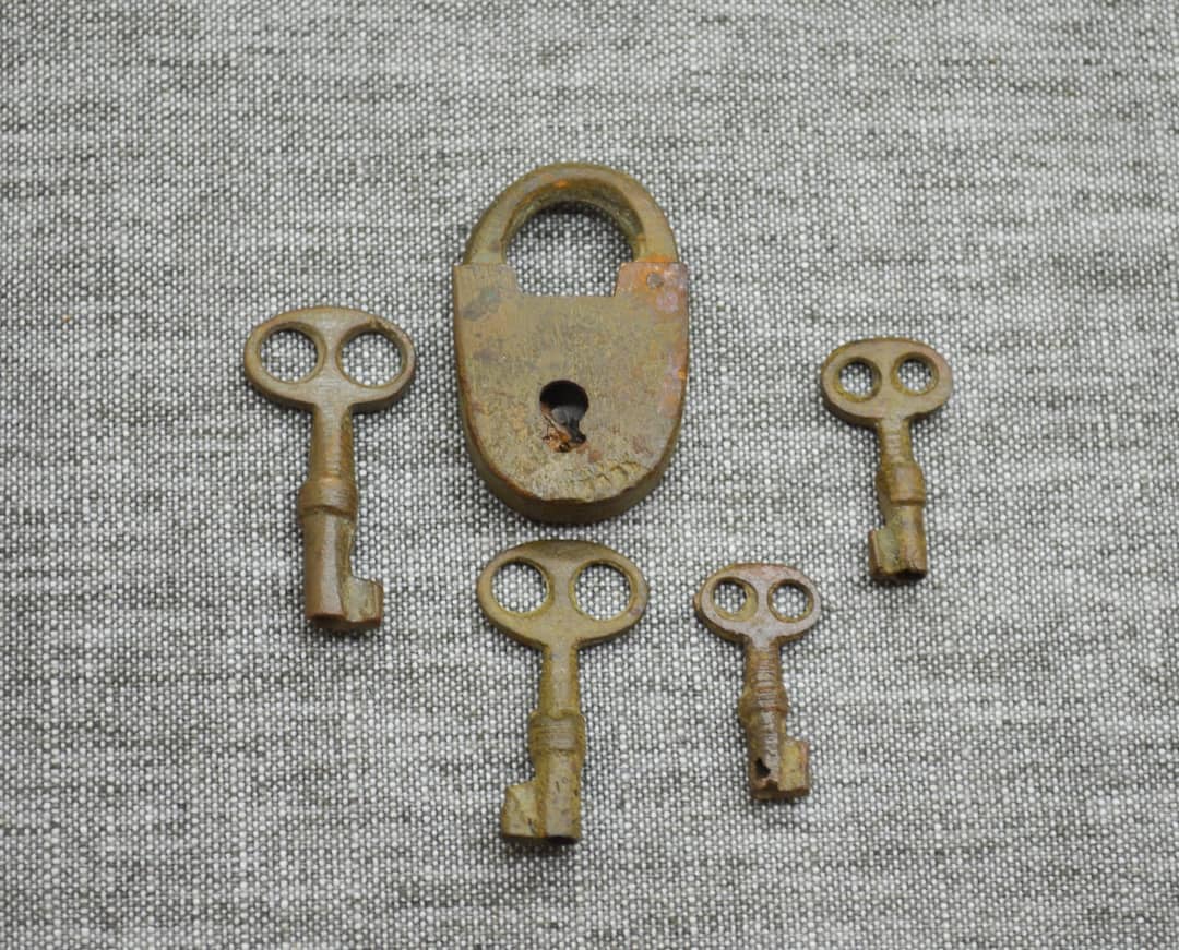 Antique Lock and Keys - Etsy