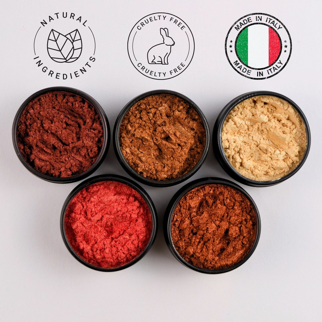 Mineral Eyeshadow Loose Dusting Powder Makeup Made in Italy - Ecolife ...