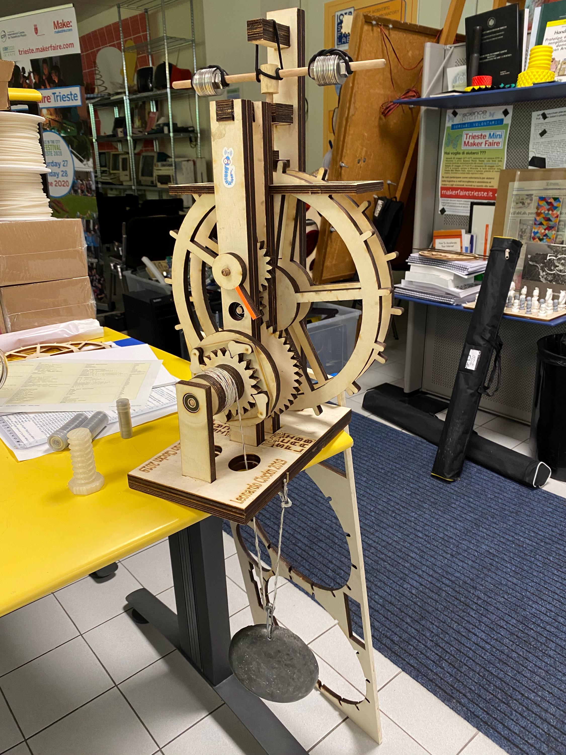 Wall Clock With Many Gears CNC and LASER CUT Dxf Files - Etsy