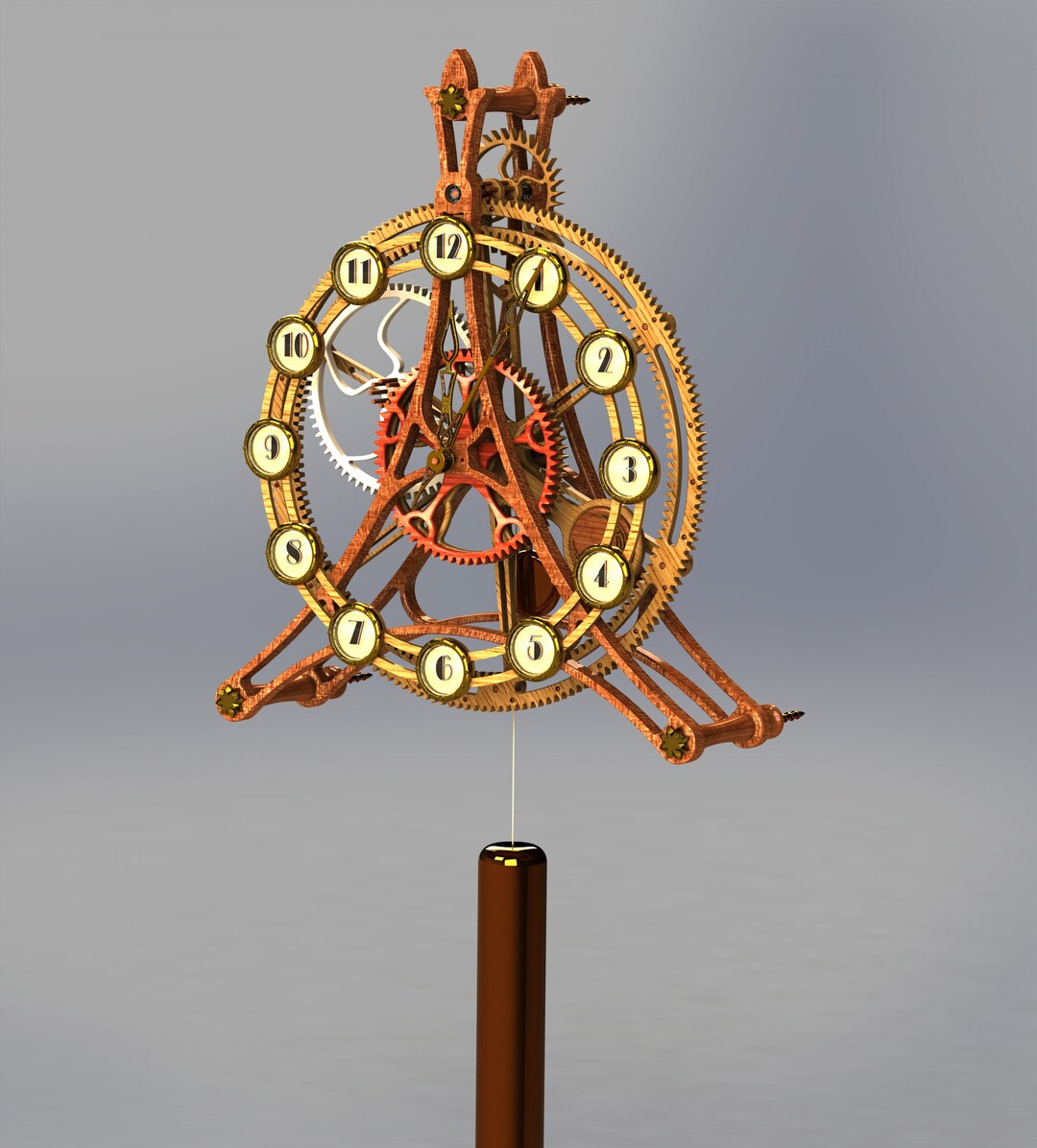 Clock Gears Mechanical Multilayers Cnc and Laser Cut Files - Etsy