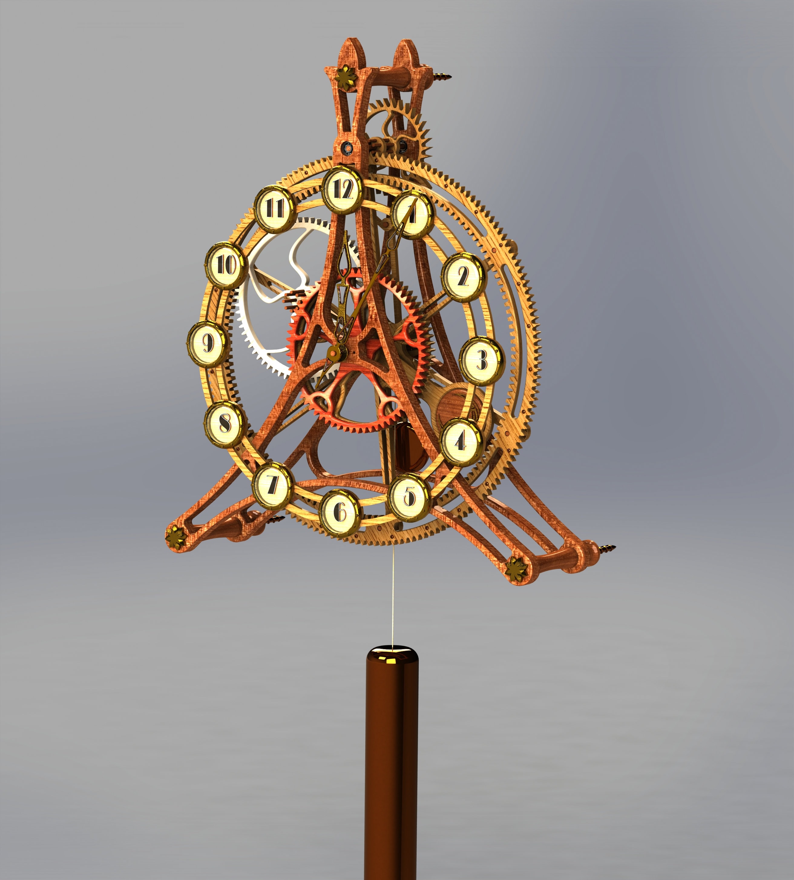 Clock Gears Mechanical Multilayers Cnc and Laser Cut Files - Etsy