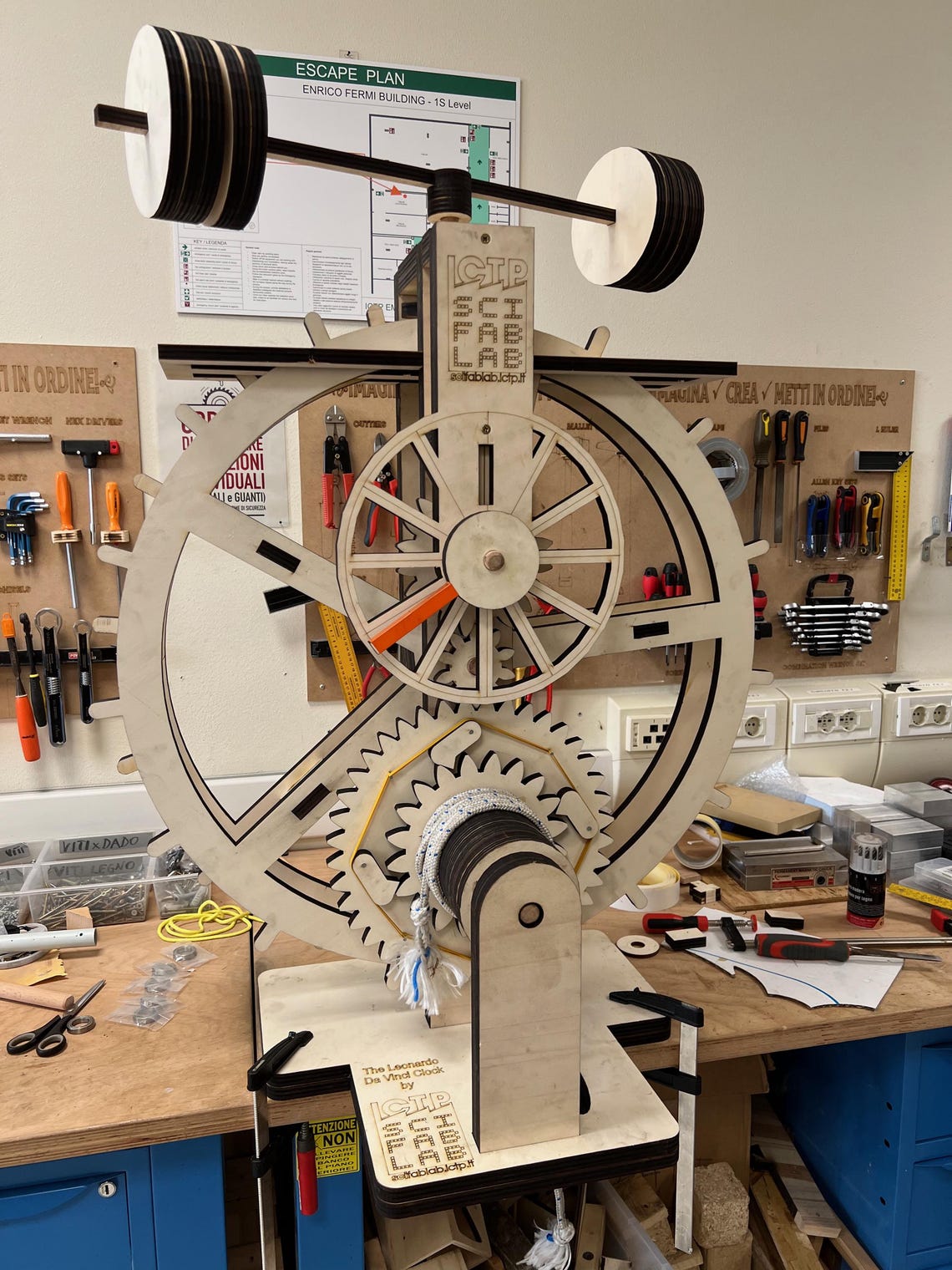 Wall Clock With Many Gears CNC and LASER CUT Dxf Files - Etsy