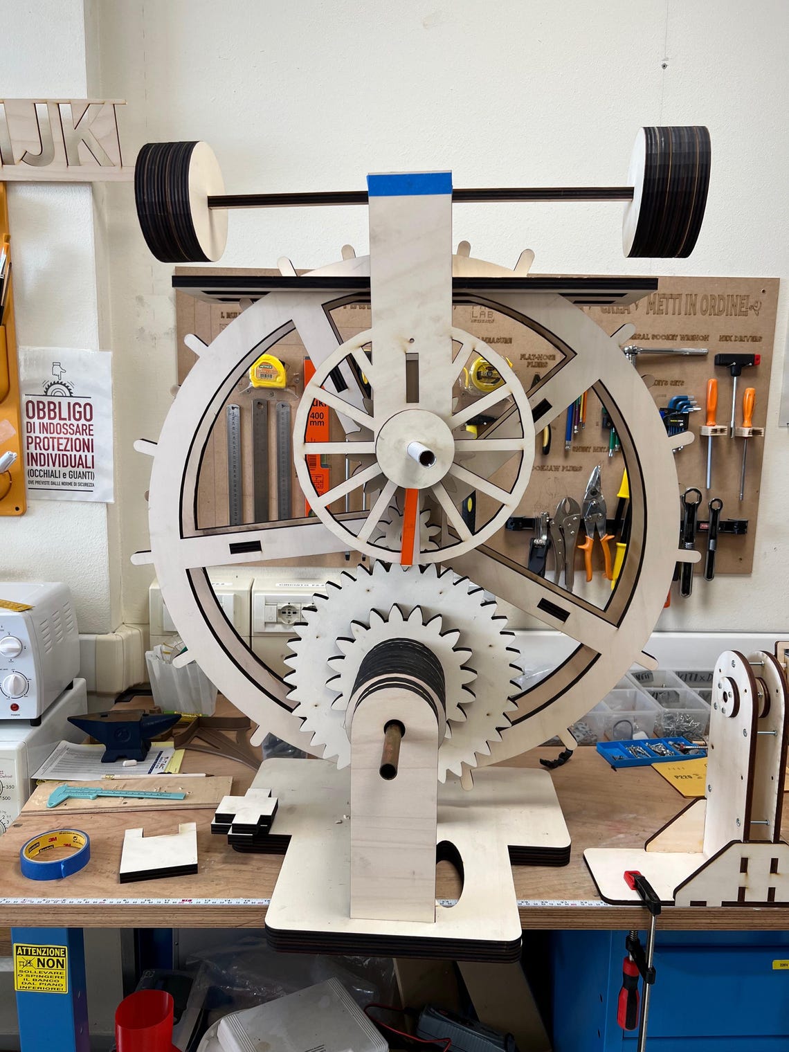 Wall Clock With Many Gears CNC and LASER CUT Dxf Files - Etsy