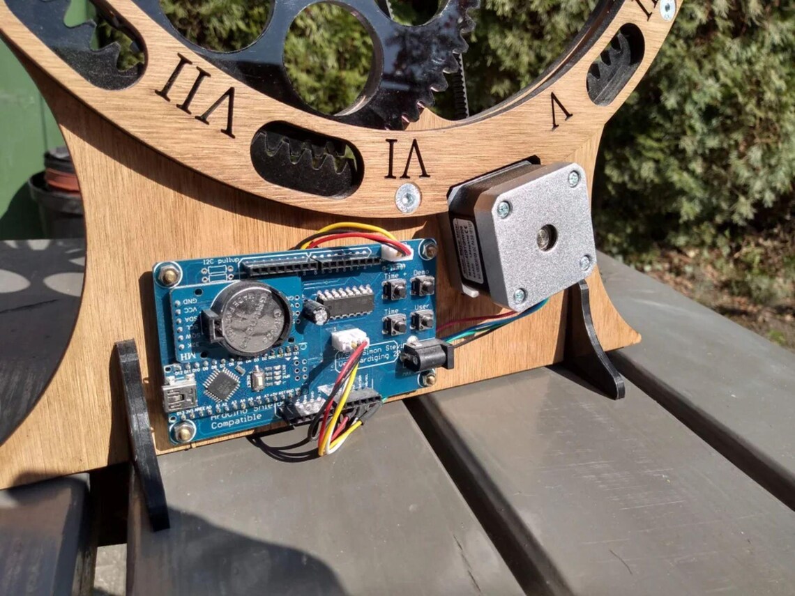 Gears Layered Mechanical Clock Design - Etsy