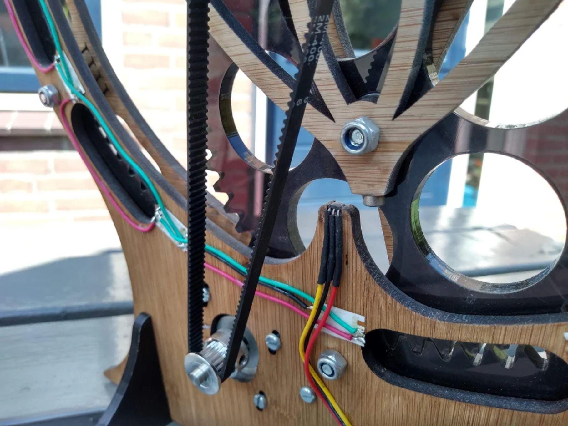 Gears Layered Mechanical Clock Design - Etsy