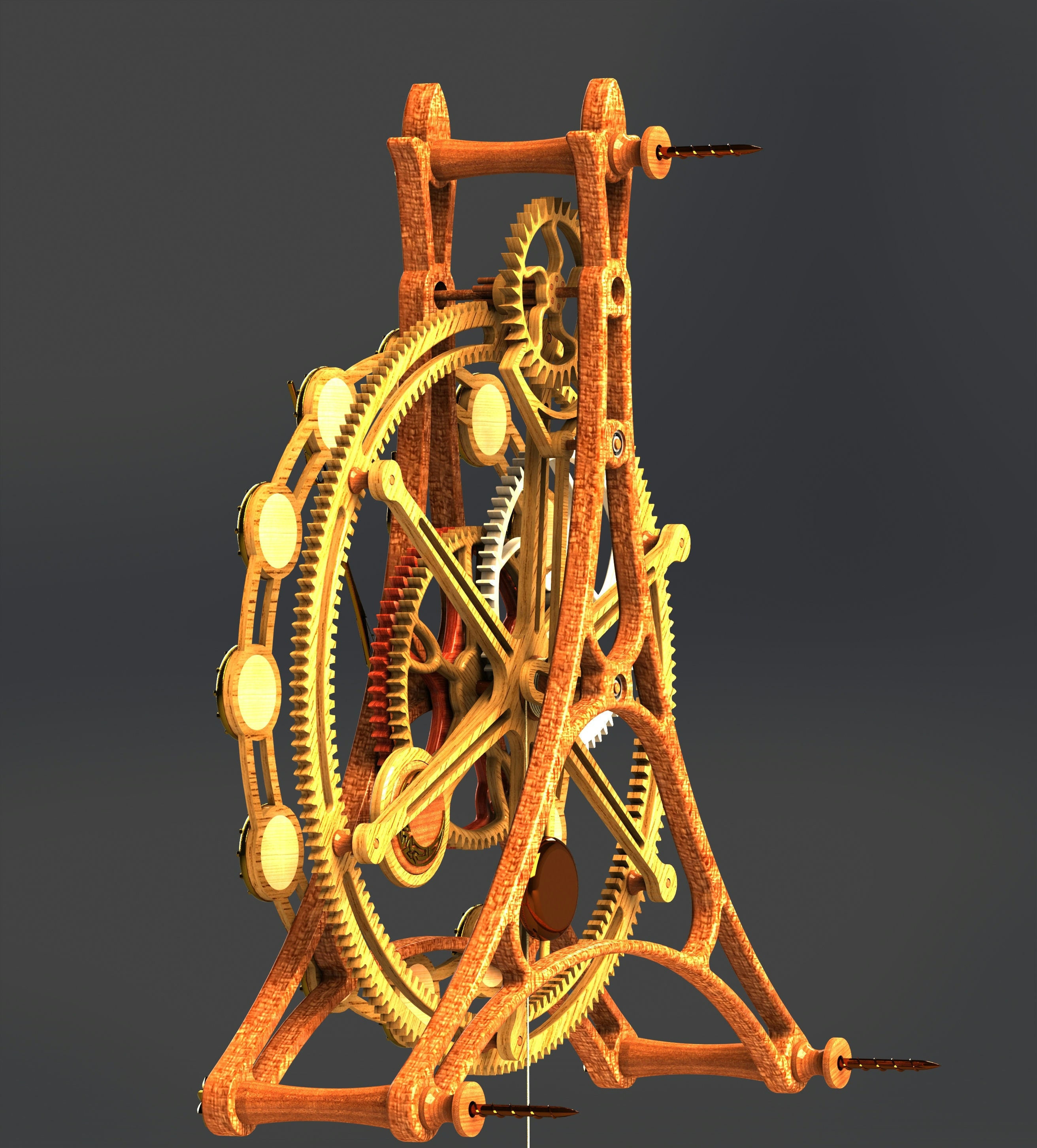 Clock Gears Mechanical Multilayers Cnc and Laser Cut Files - Etsy