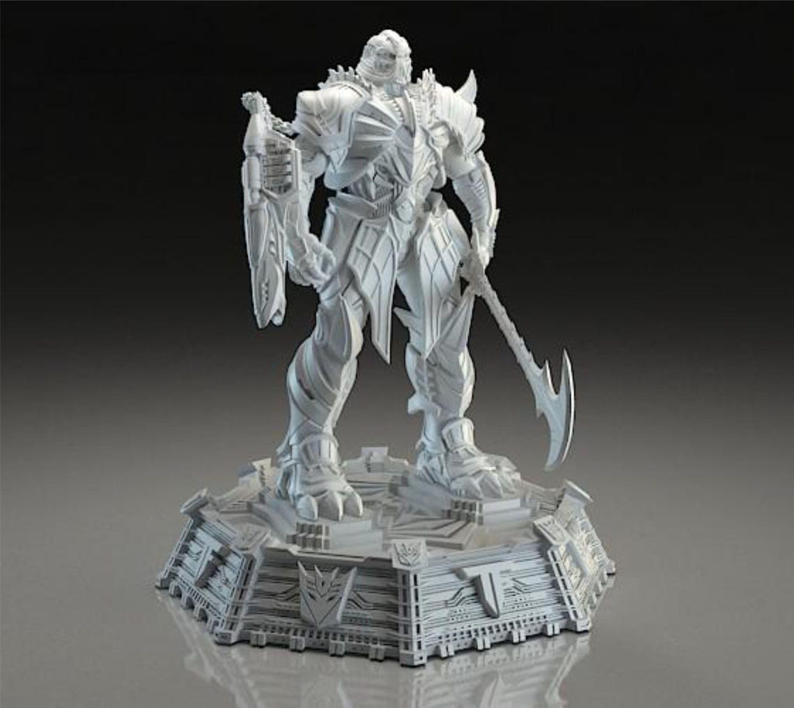 Megatron - Transformers 3D Printable Stl Files - Etsy