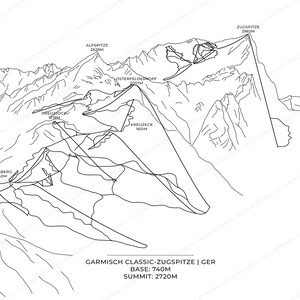 Ski Area, Skimap, Trail Map Damüls, Ski Map, Skiing, Ski Holiday, Map ...