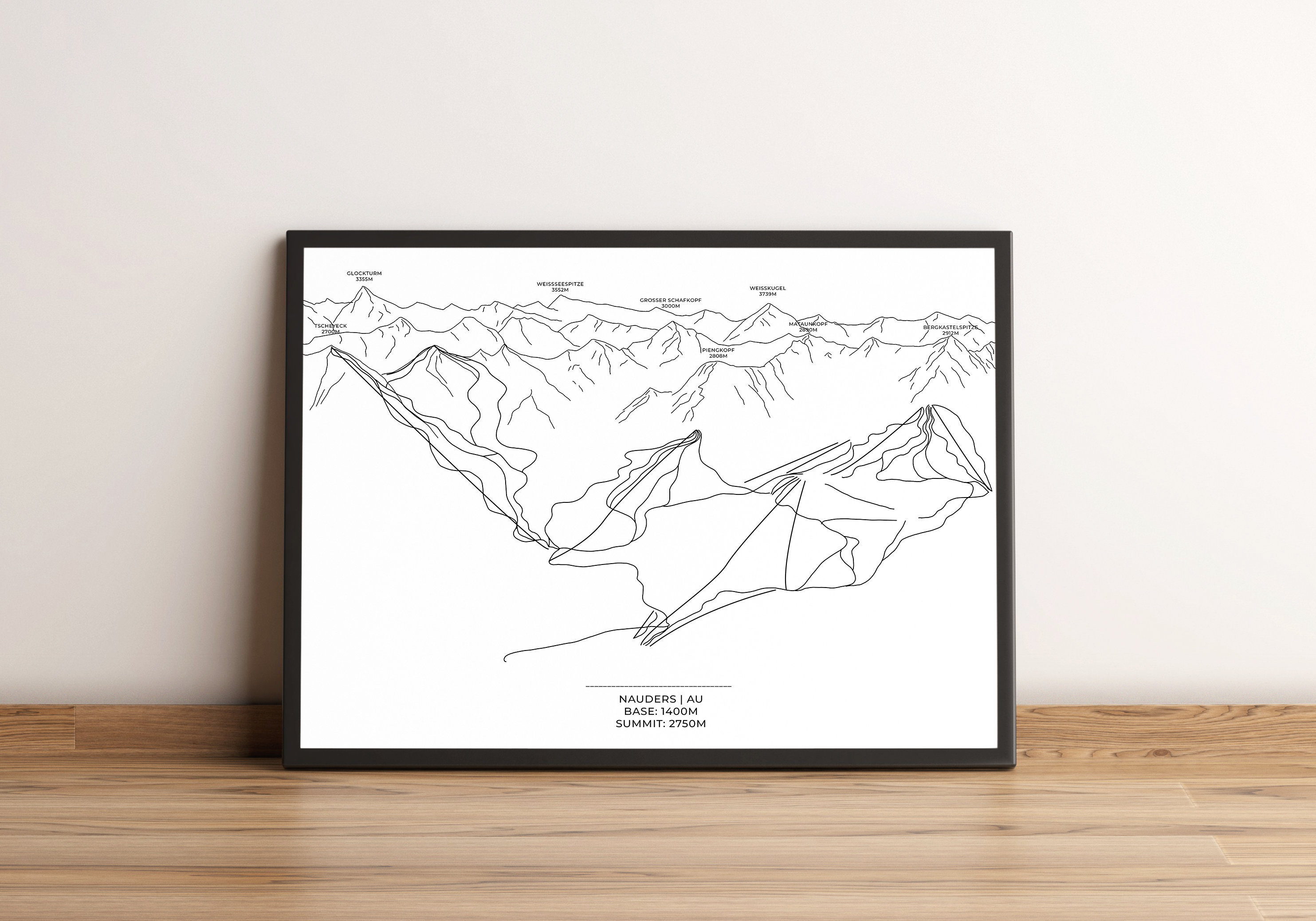Ski Area, Ski Map, Piste Map Nauders Ski Map, Skiing, Ski Vacation, Map ...