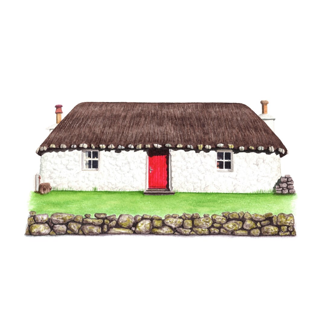 Skye Croft Cottage - Fine Art Print - Etsy