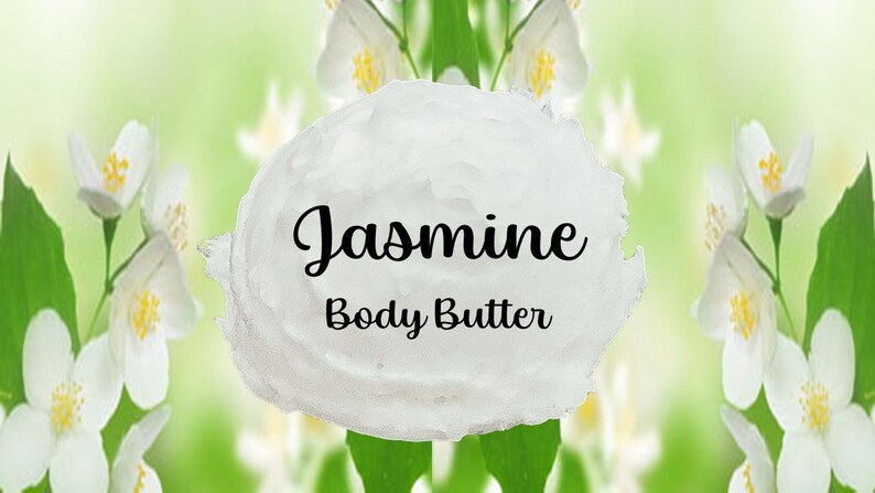 Jasmine Body Butter - Whipped & Personalized Shea Butter Base - Etsy