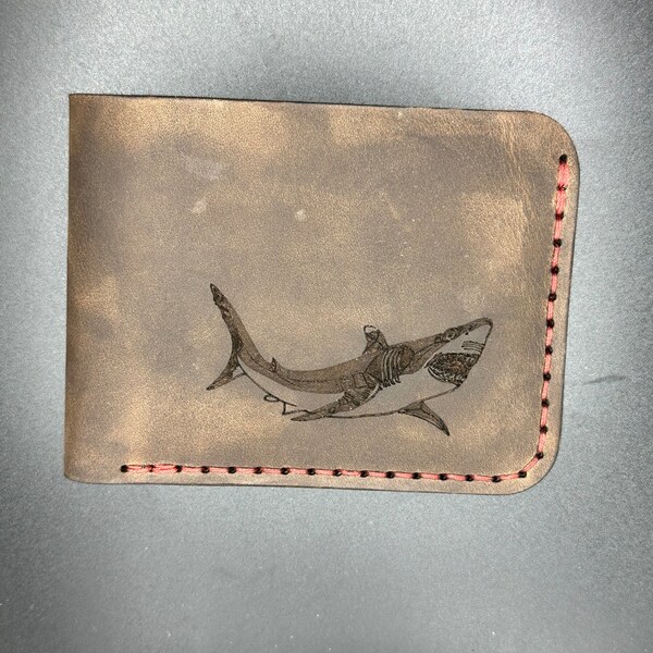 Mens Shark Wallet - Etsy