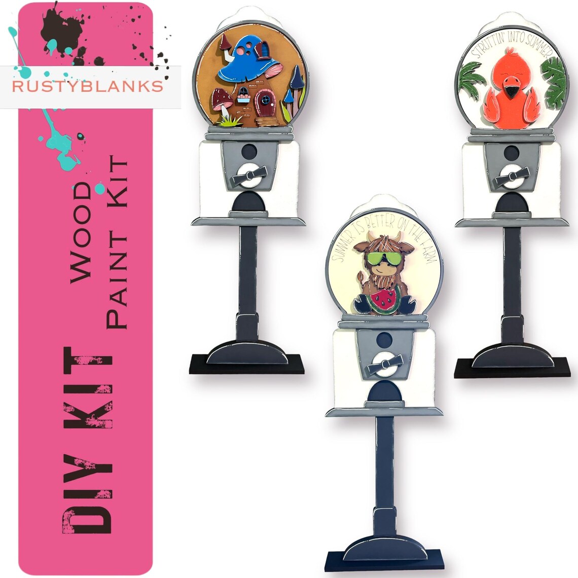 Gumball Machine Bases for Interchangeable Snow Globes - Etsy