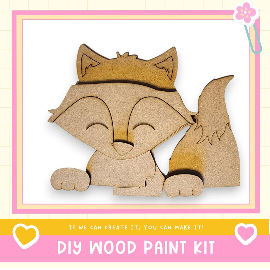 Interchangeable Fox Insert for Flower Basket, Interchangeable Hats, DIY ...