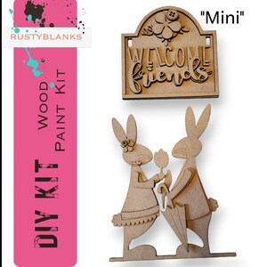 Welcome Friends Interchangeable Sign and Insert for the Mini Post - Etsy