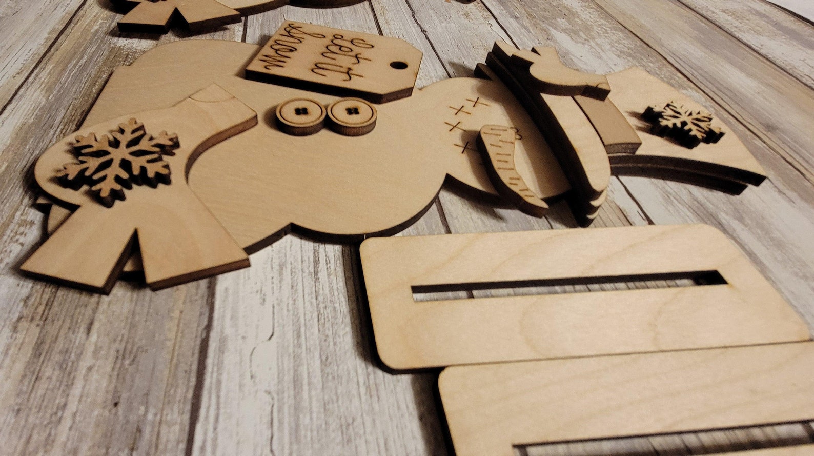 Standing Snowmen With Birds Christmas Decor - Etsy