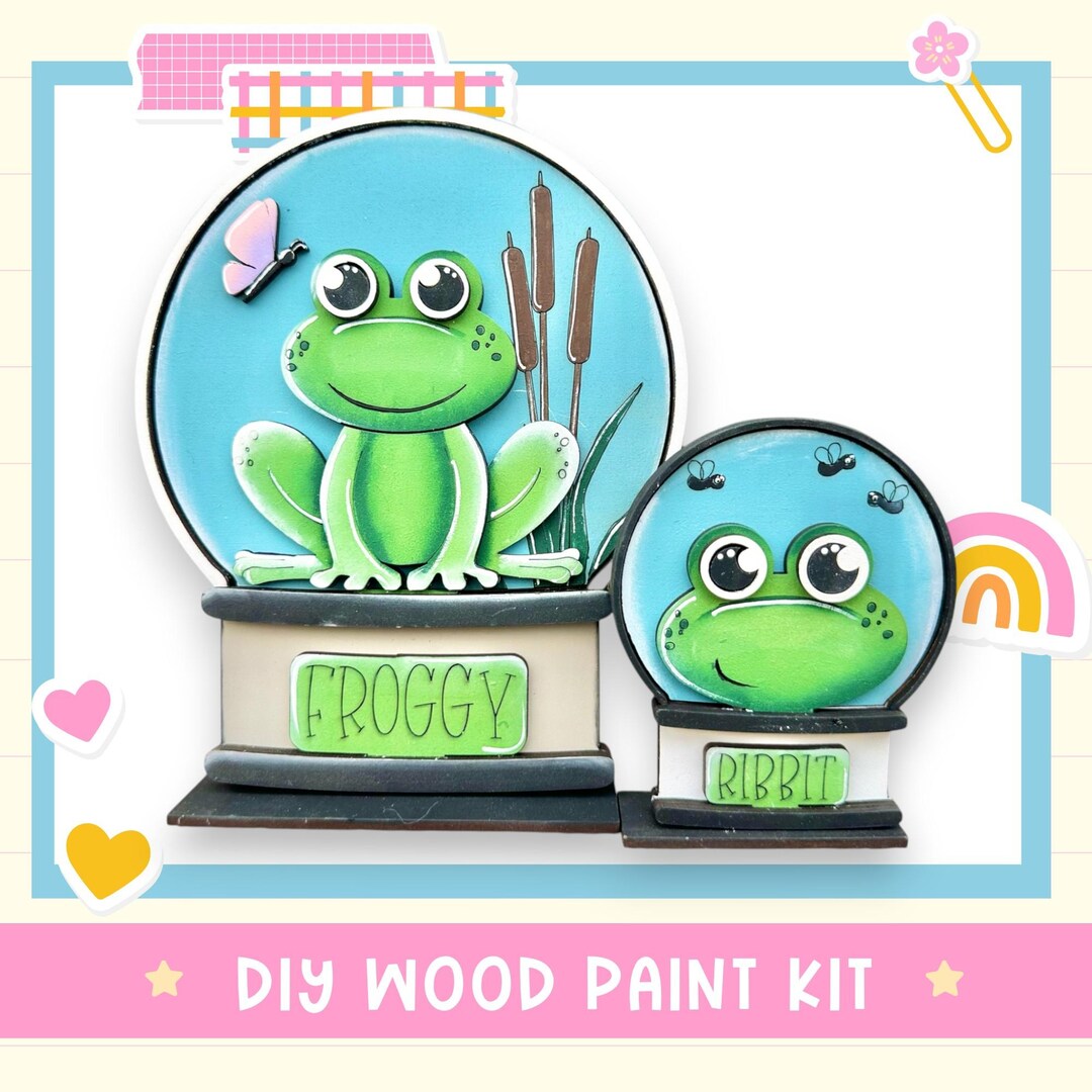 Frog Insert for Snow Globe DIY Interchangeable Decor - Etsy