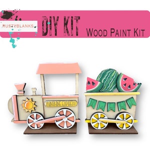 Summer Standing DIY Train Set - Etsy