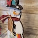 Standing Snowmen With Birds Christmas Decor - Etsy