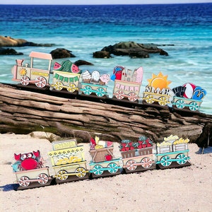 Summer Standing DIY Train Set - Etsy