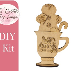 Gingerbread Mug, Hot Cocoa Mug, Cookie Crew, Christmas Decor, Holiday ...