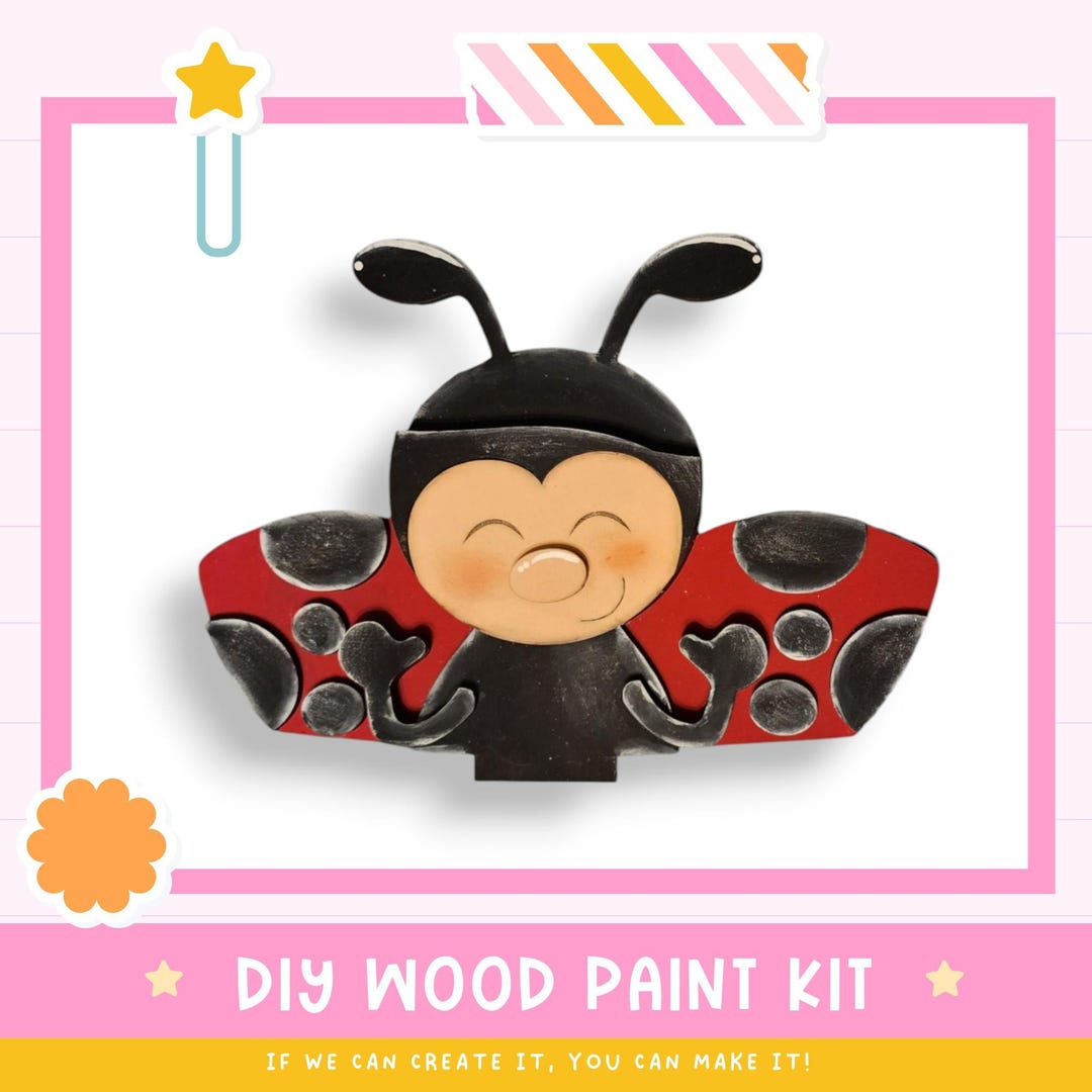 Interchangeable Ladybug Insert for Flower Basket, Interchangeable Hats ...