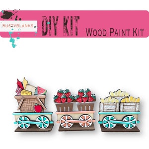 Summer Standing DIY Train Set - Etsy