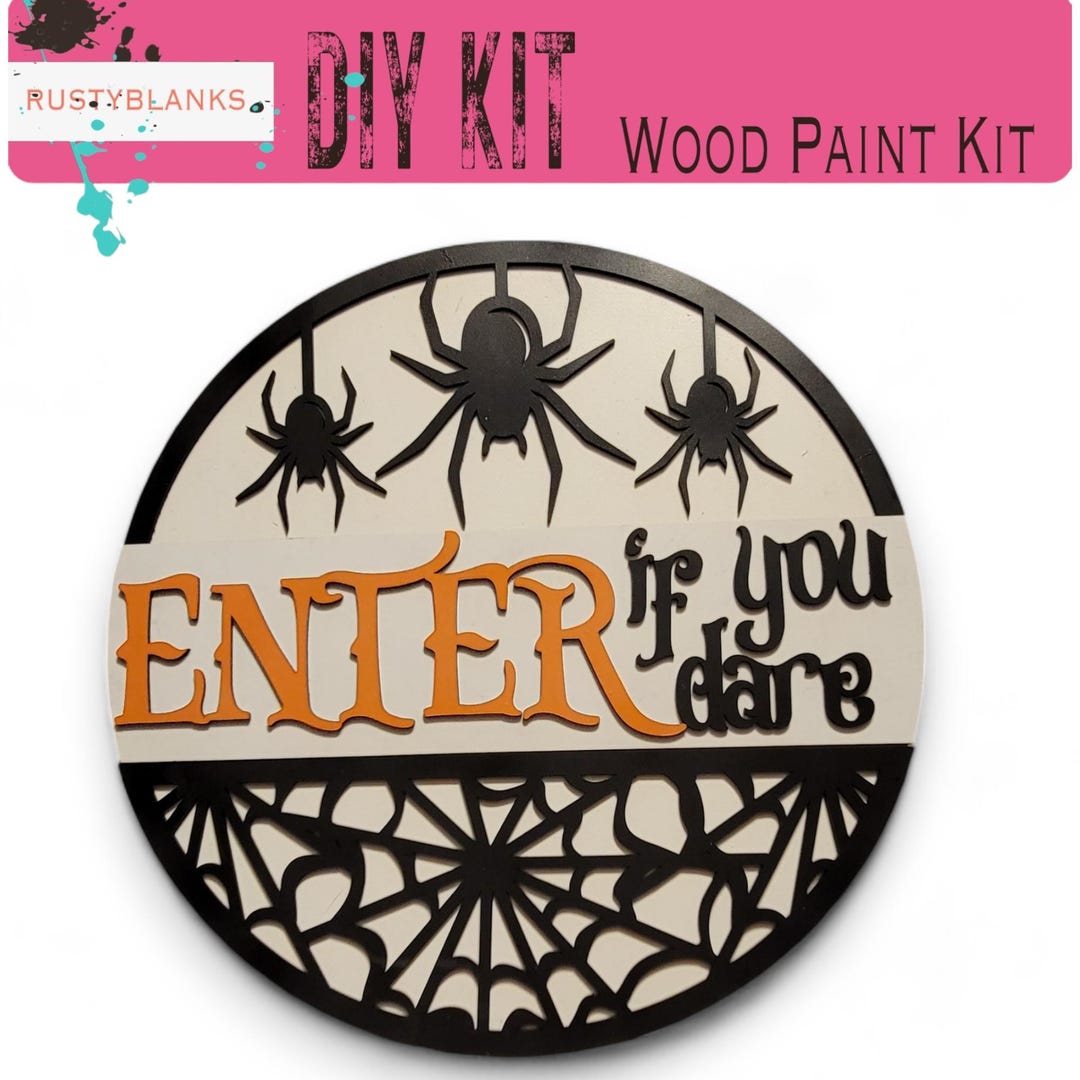 Enter If You Dare Door Hanger - Etsy
