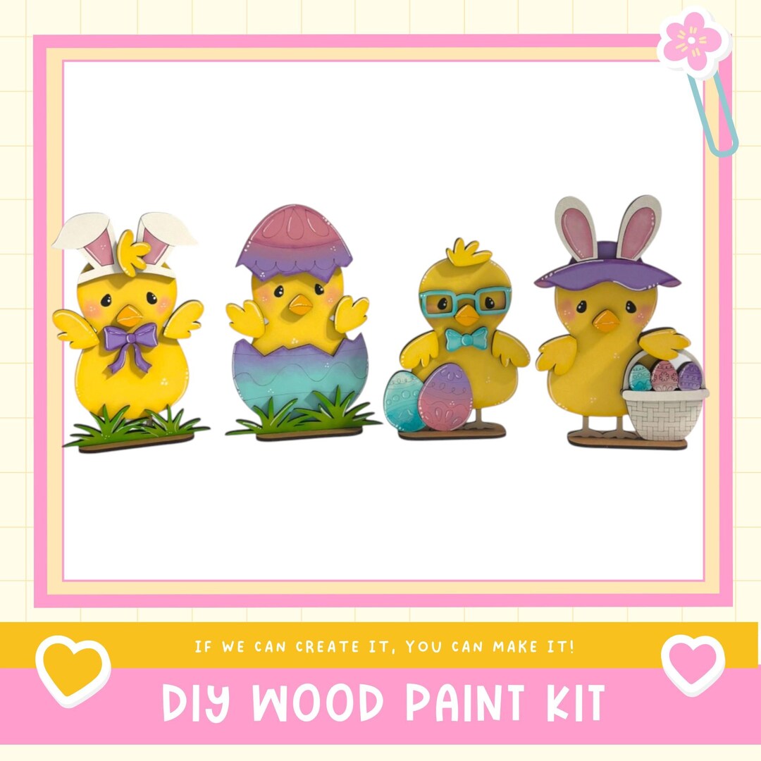 DIY Easter Chicks Shelf Sitters - Etsy