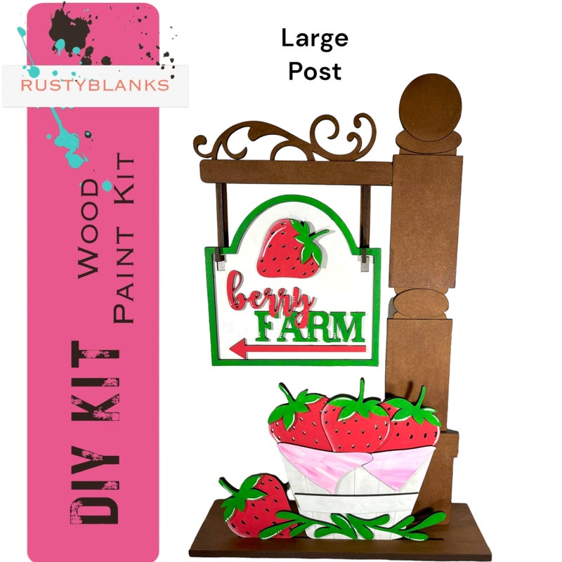 Strawberry Farm Sign - Etsy