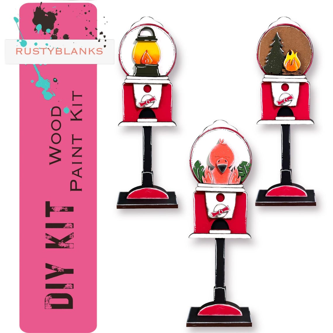 Gumball Machine Bases for Interchangeable Snow Globes - Etsy