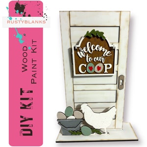 Welcome to Our Coop Interchangeable Sign and Insert for the Mini Post ...