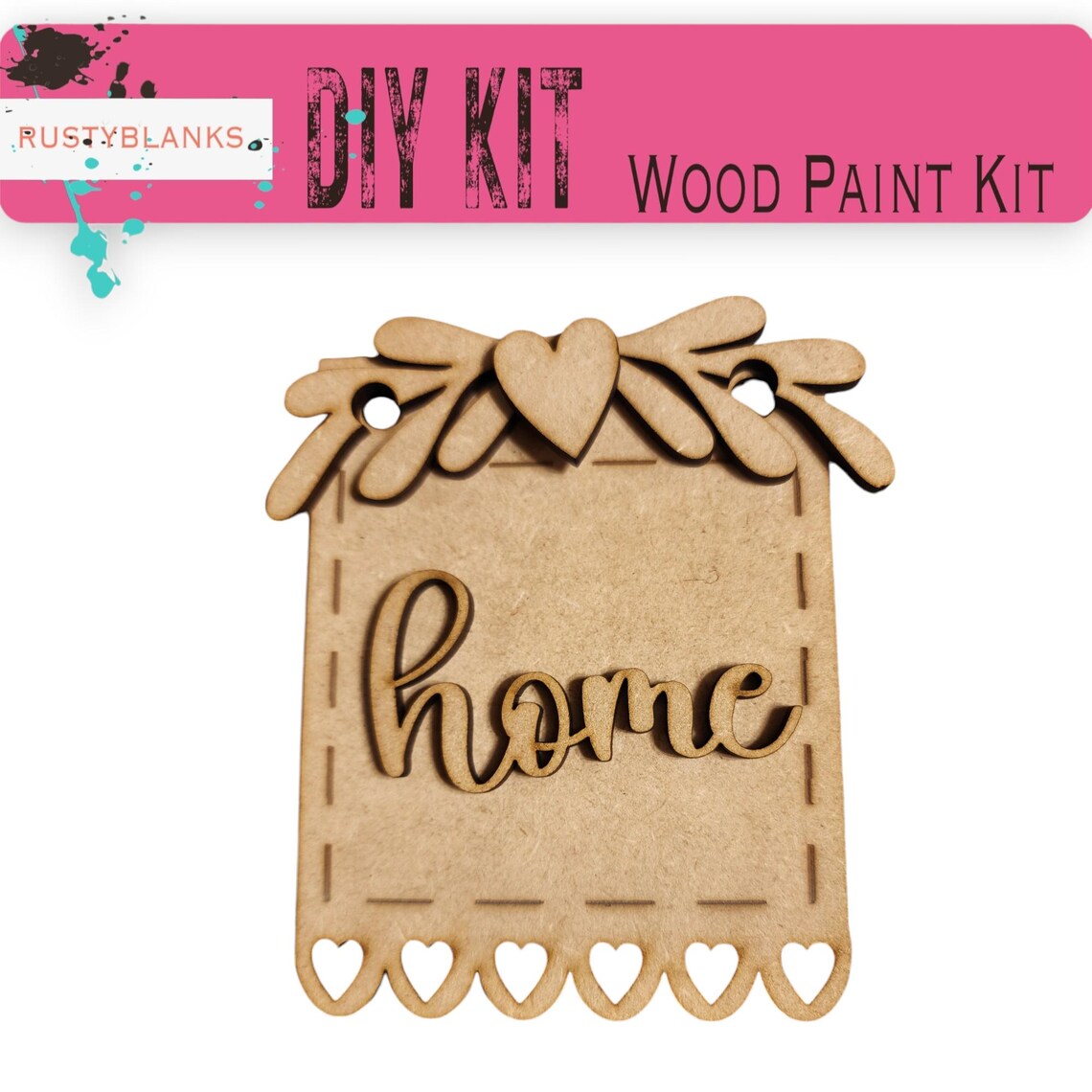 Interchangeable Home Sweet Home Mini Banners for Picket Fence or Hello ...