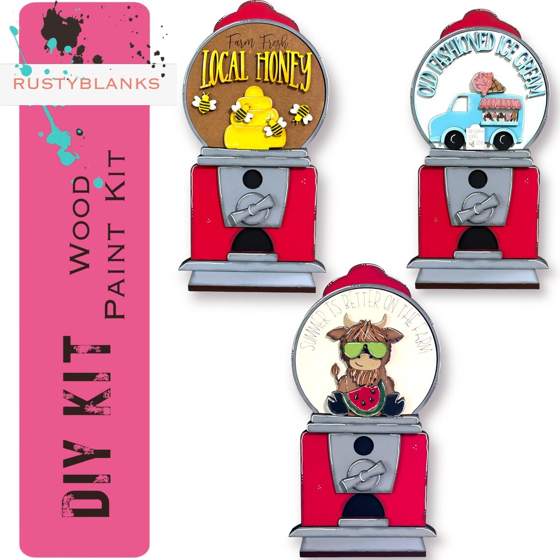 Gumball Machine Bases for Interchangeable Snow Globes - Etsy