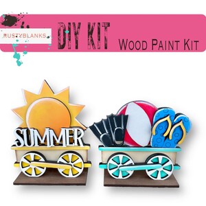 Summer Standing DIY Train Set - Etsy