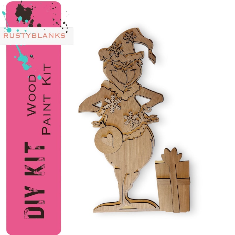 Grinch Cutout - Etsy