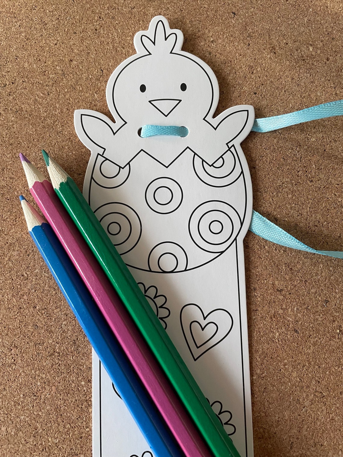 Easter Bookmarks Easter Colouring Children's Craft Activity Kid's Craft ...