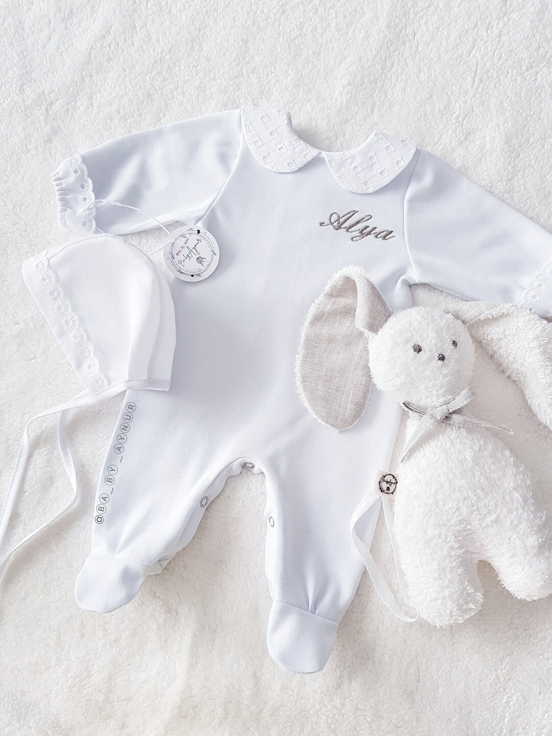 Babygirl Hospital Outfit,newborn Coming Home Outfit,personalized Baby ...