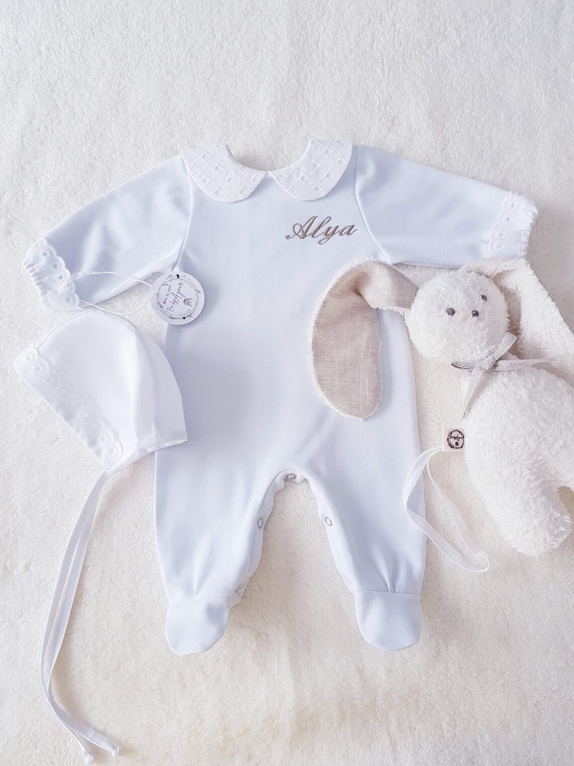 Babygirl Hospital Outfit,newborn Coming Home Outfit,personalized Baby ...
