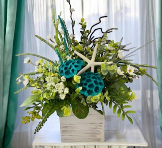 Ocean Floral Centerpieces 8 Seascape Flowers Ideas | Flower
