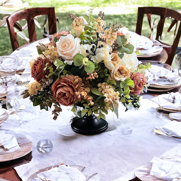 Neutral Centerpiece for Dining Table - Etsy