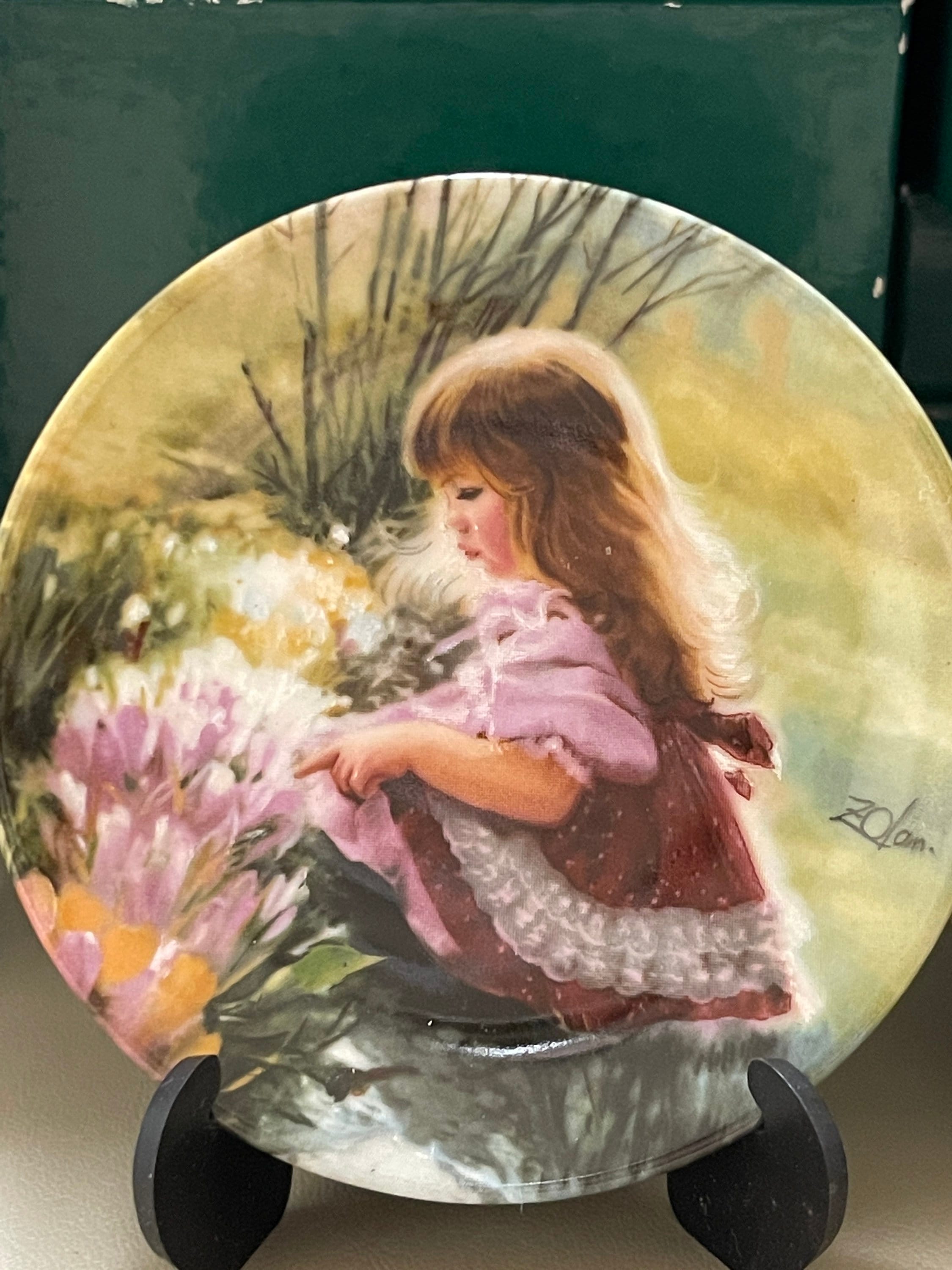 Vintage Donald Zolan Plate - Etsy