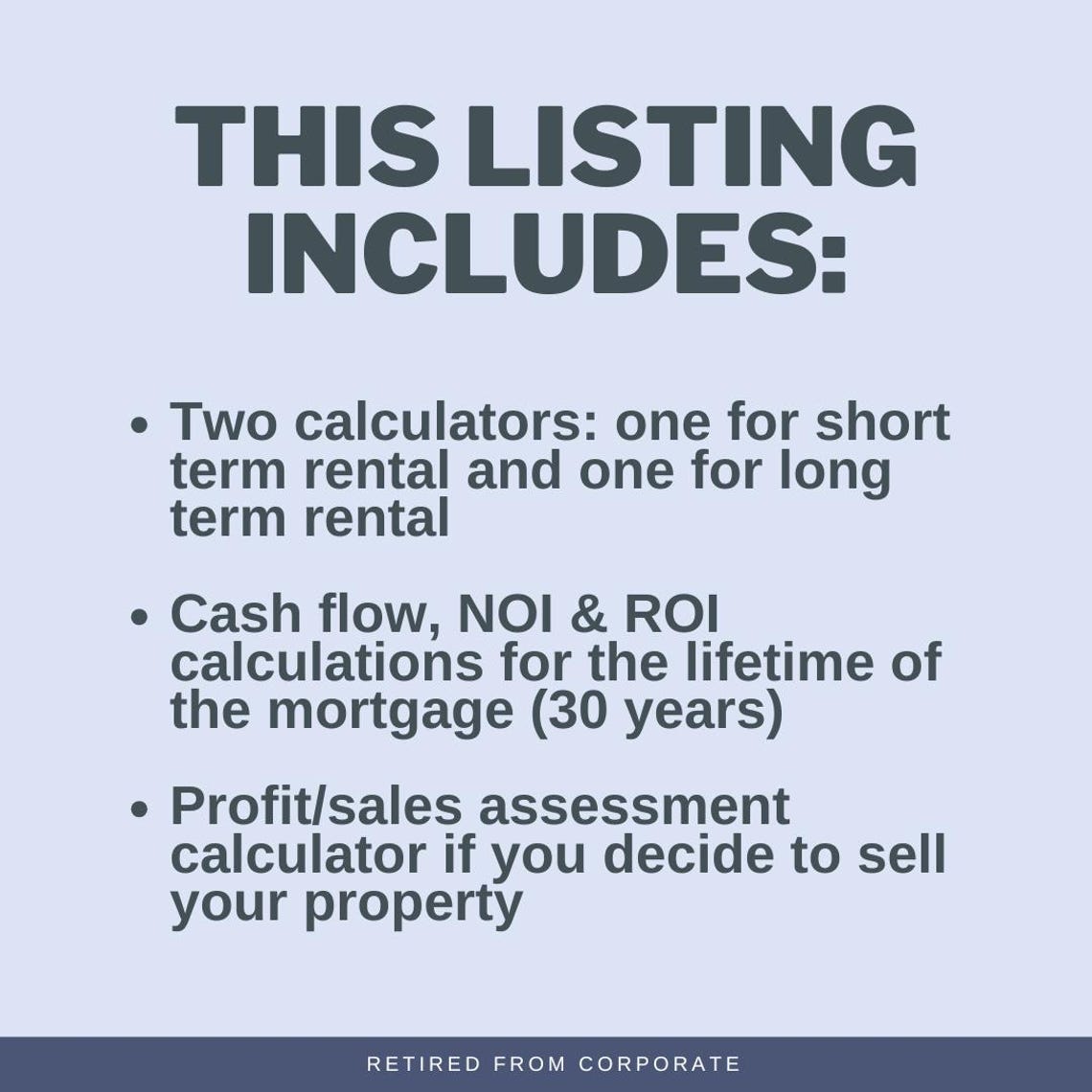 Rental Property Investment Calculator – ROI, Net Income, Cash Flow ...