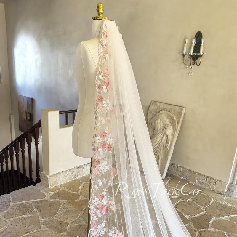 Scallop Lace Ruffle Veil - Etsy