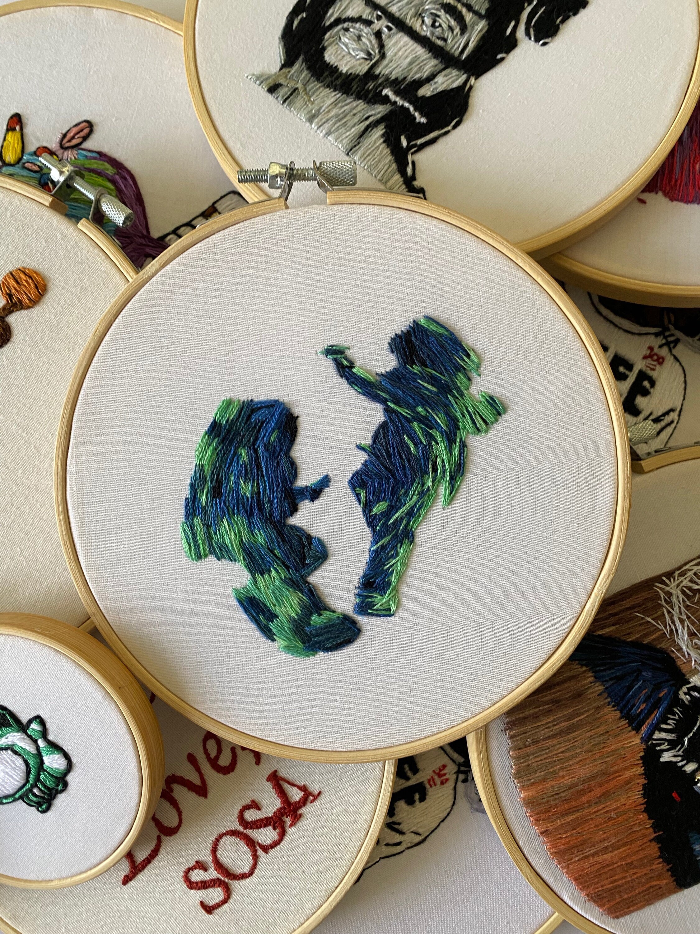 Future & Lil Uzi Vert Pluto X Baby Pluto Embroidery Art - Etsy